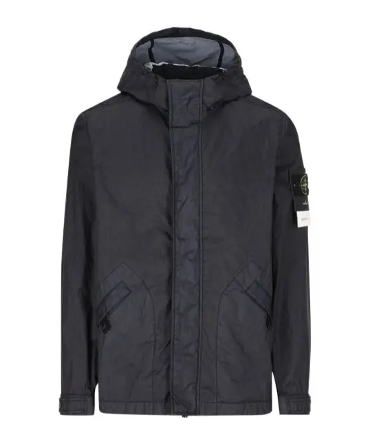 Stone Island Compass Patch Hooded Jacket