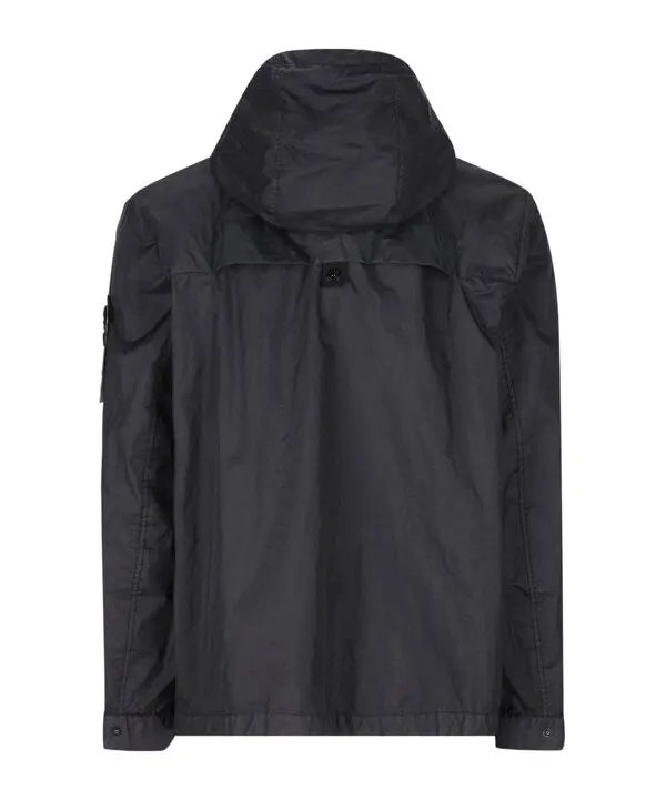 Stone Island Compass Patch Hooded Jacket