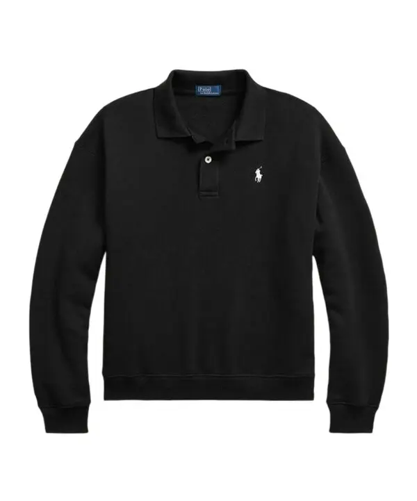 Polo Ralph Lauren Embroidered Logo Sweatshirt - Black