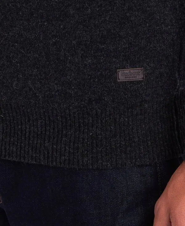 Barbour Button-down Pullover Wool Jumper