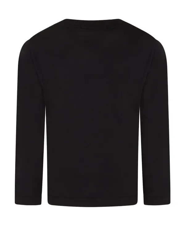 Stone Island Logo Long-sleeved T-shirt