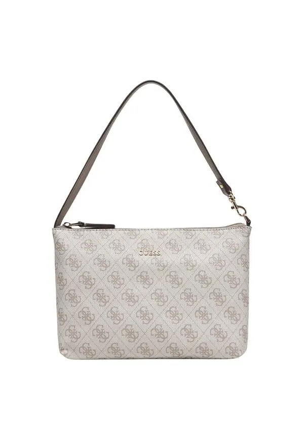 Guess Victtoria Monogram-pattern Logo-plaque Tote Bag