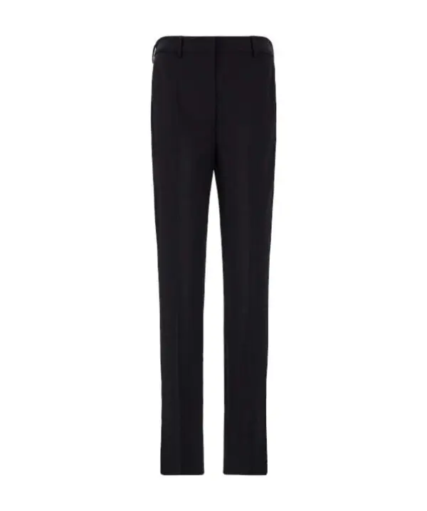 Sportmax Straight Leg Tailored Trousers - Black