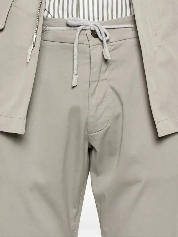 Eleventy Drawstring Turn-up Pants