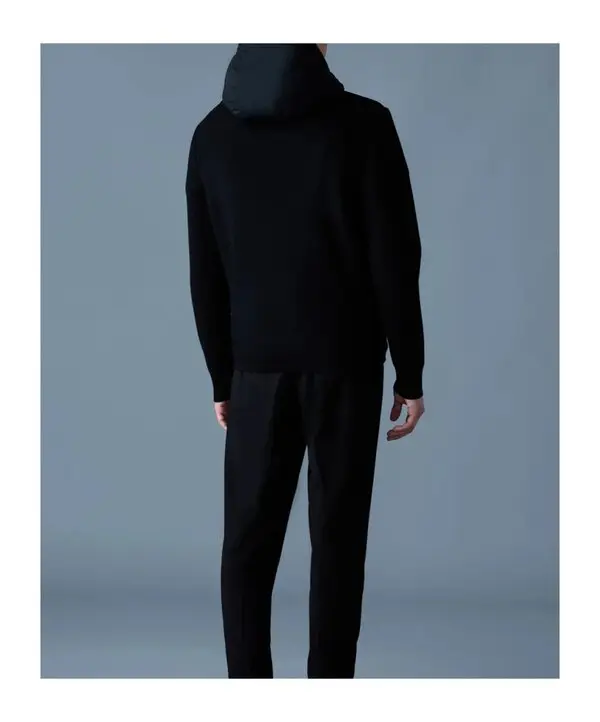 Mackage Long-sleeved Knitted Down Jacket