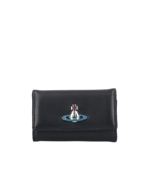 VIVIENNE WESTWOOD Orb Plaque Trifold Wallet