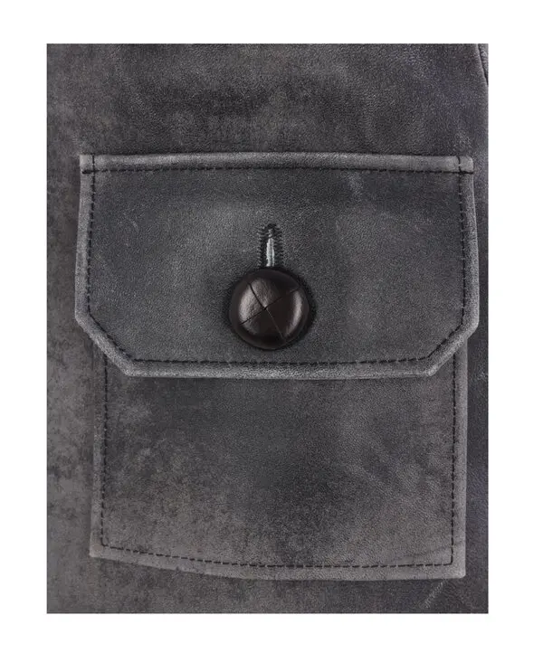 Vaquera Vintage-effect Low-waist Skirt