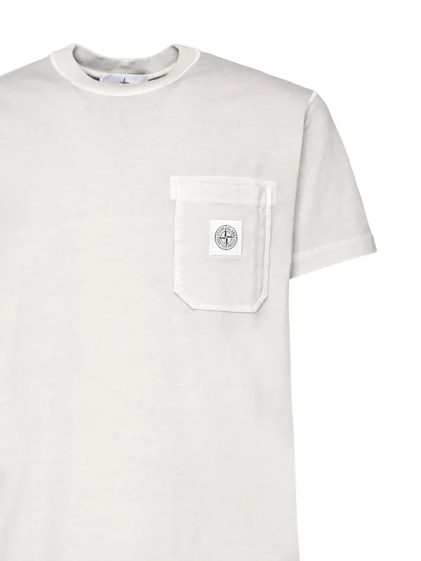 Stone Island Compass Patch Crewneck T-shirt