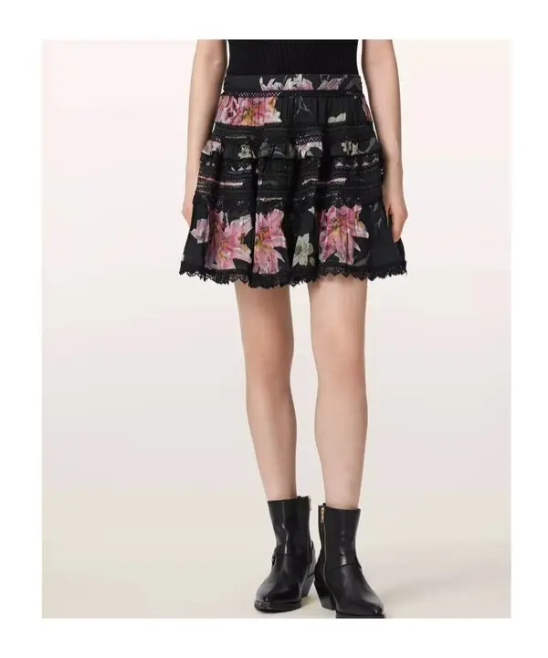 ALLSAINTS Printed Skirt