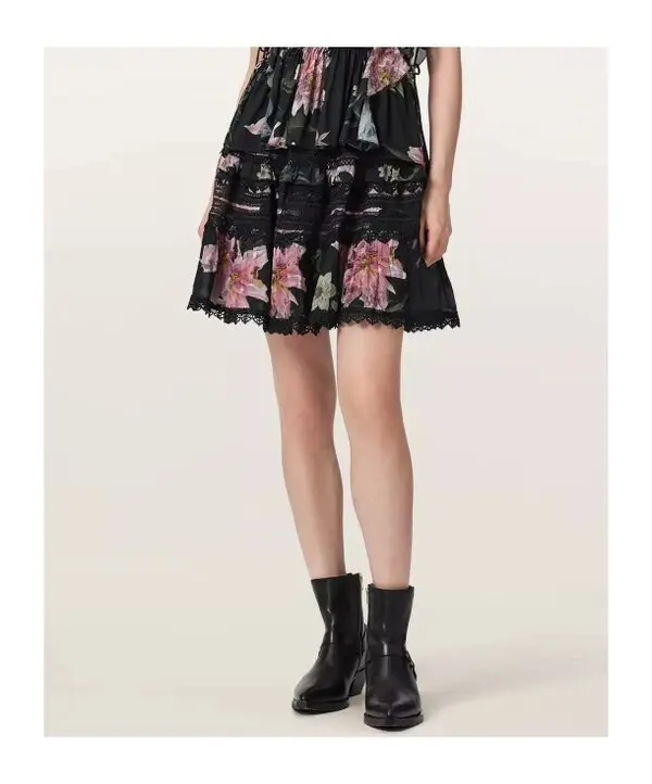 ALLSAINTS Printed Skirt