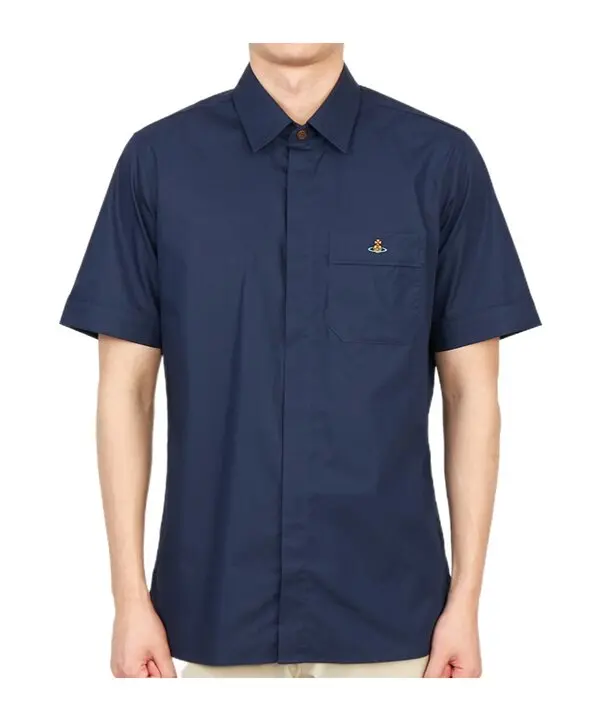 VIVIENNE WESTWOOD Logo Logo Short-sleeved Shirt