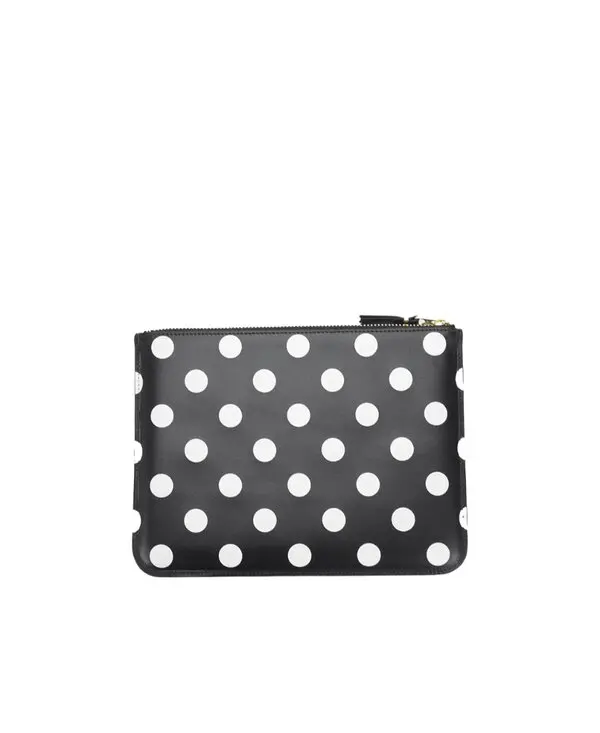 Comme Des Garçons Polka Dot Clutch Bag