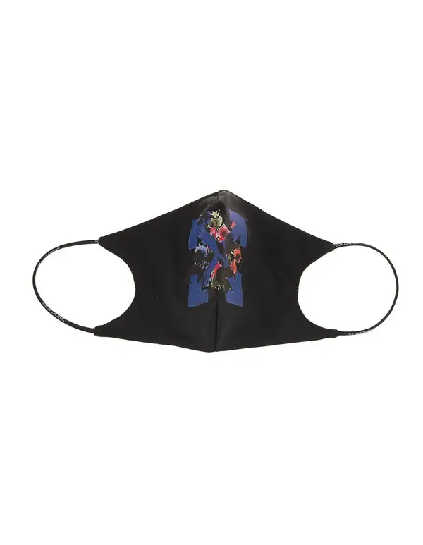 Off-White Graphic Print Face Mask