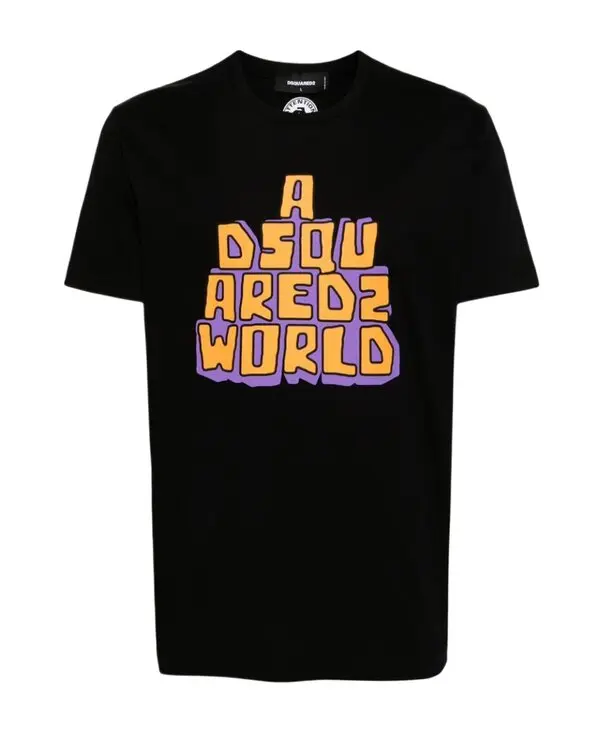 Dsquared2 Slogan-print Cotton T-shirt