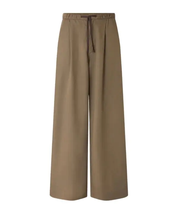 Soeur Drawstring Pleated Palazzo Pants