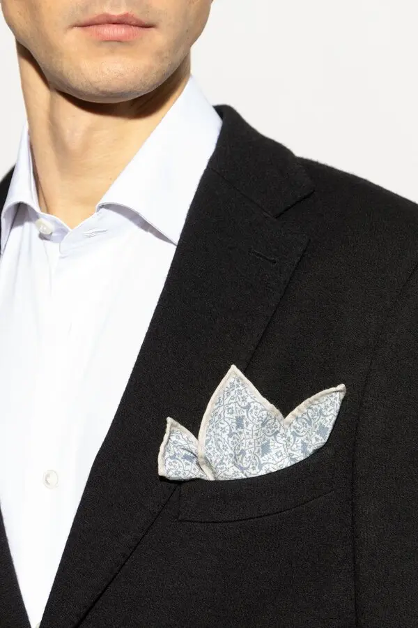 Eleventy Paisley Patterned Tie