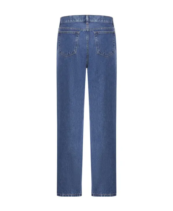 A.p.c. Button Detailed Straight Leg Jeans
