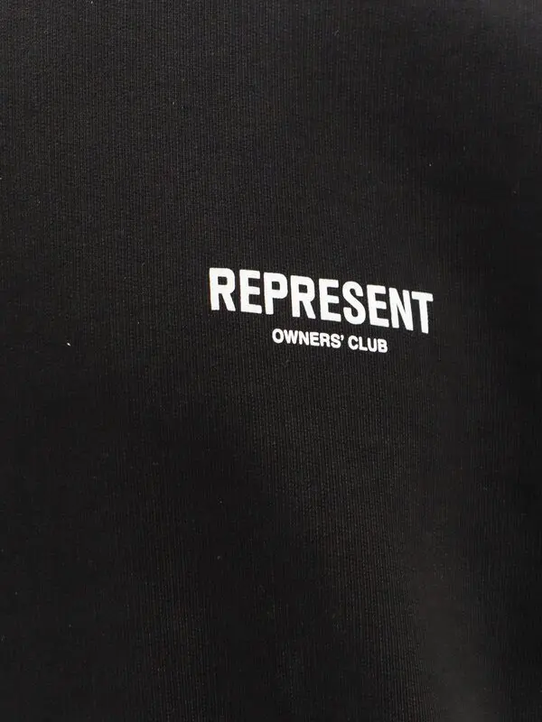 REPRESENT Owners Club Logo Printed Crewneck Sweatshirt