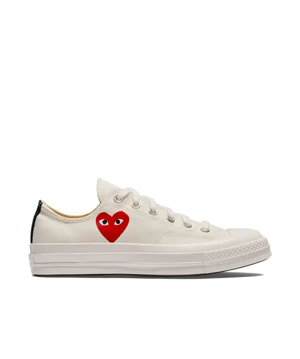 Play Comme Des Garcon Comme Des Garons Play X Converse Low-cut Casual Shoes