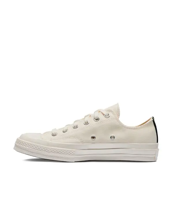 Play Comme Des Garcon Comme Des Garons Play X Converse Low-cut Casual Shoes