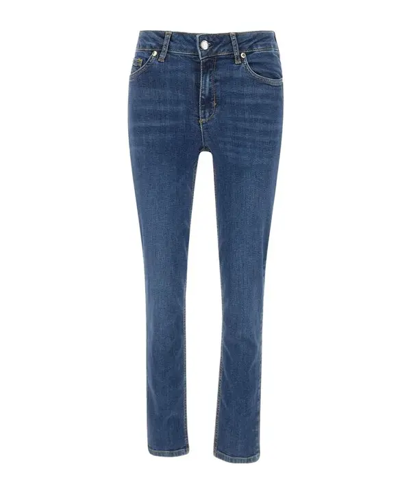 Liu Jo Bottom Up Ideal Five-pocket Trousers - Blue