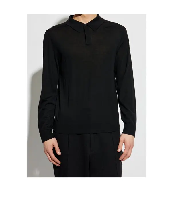 Paul Smith Wool Polo Sweater