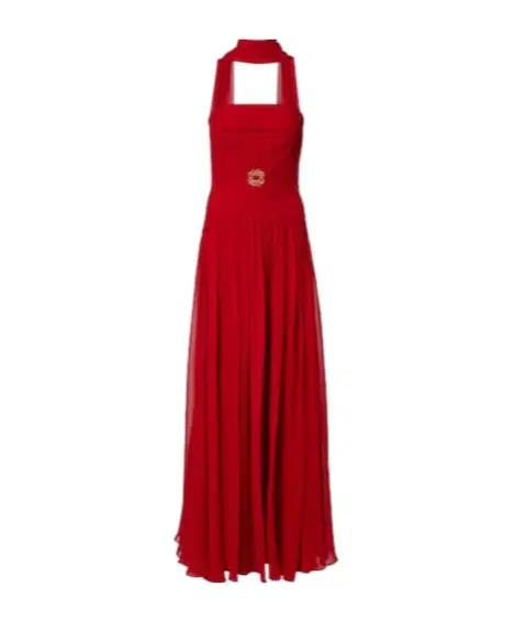 Elie Saab Silk Bustier Gown