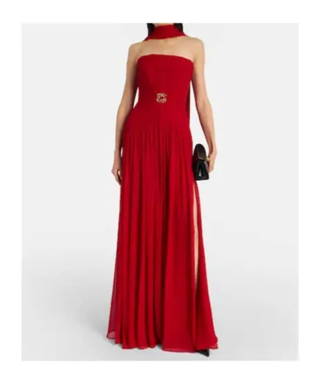 Elie Saab Silk Bustier Gown