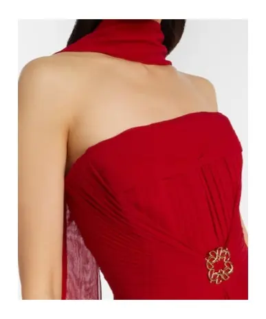 Elie Saab Silk Bustier Gown