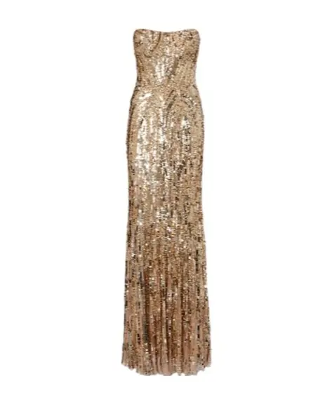 Jenny Packham Euphoria Sequined Gown