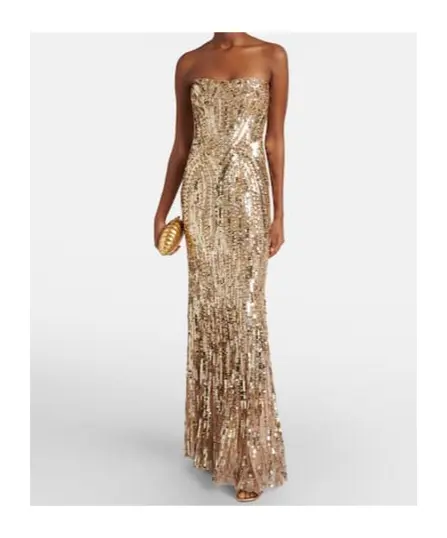 Jenny Packham Euphoria Sequined Gown