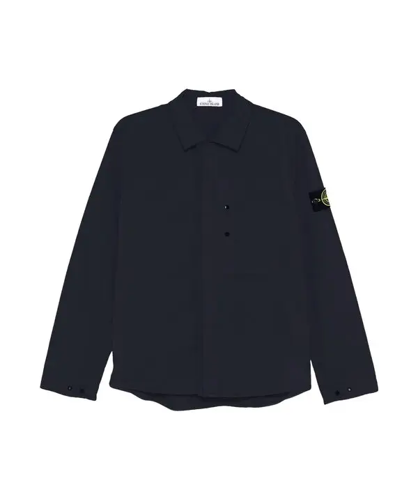 Stone Island Compass Patch Long-sleeved Jacket