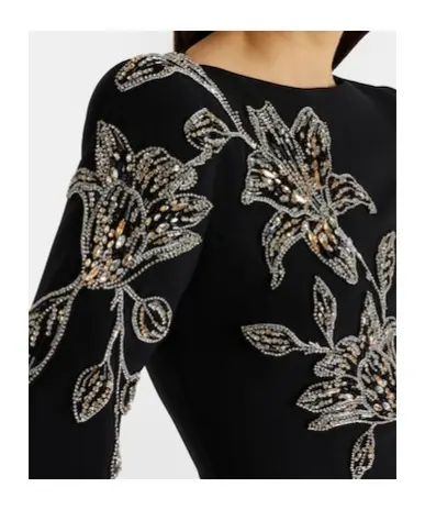 Jenny Packham Slipper Orchid Embellished Gown