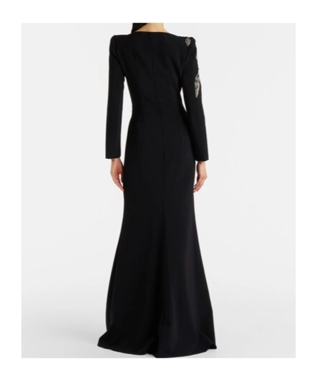Jenny Packham Slipper Orchid Embellished Gown