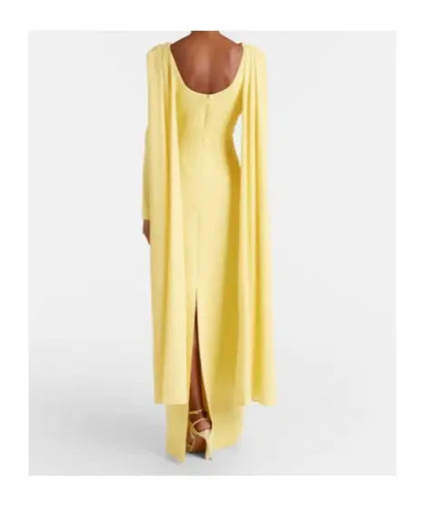 EMILIA WICKSTEAD Zaira Draped Crepe Dress