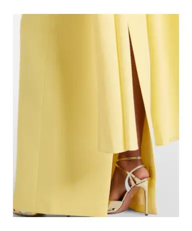 EMILIA WICKSTEAD Zaira Draped Crepe Dress