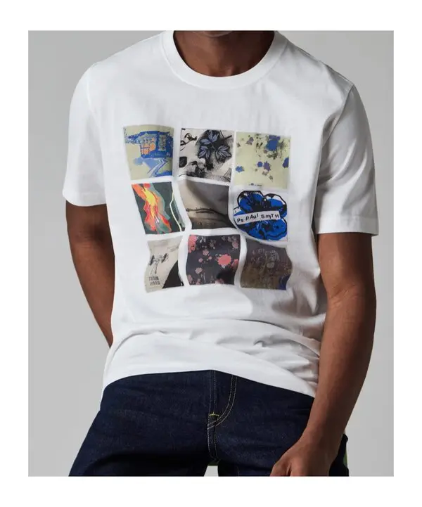 Paul Smith Graphic Printed Crewneck T-shirt