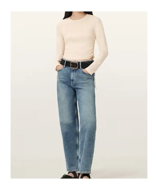 ALLSAINTS Sonny Ruched Top