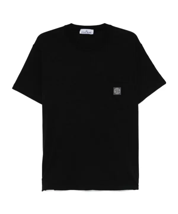 Stone Island Compass Patch Crewneck T-shirt