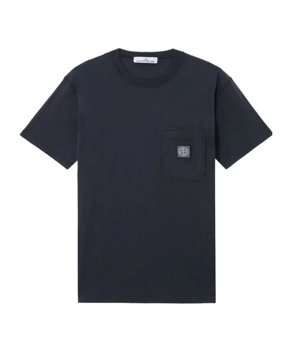 Stone Island Compass Patch Crewneck T-shirt