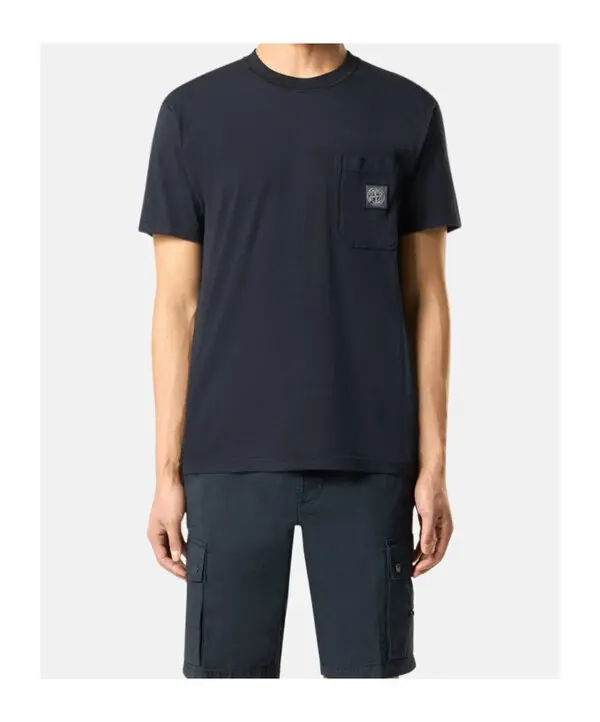 Stone Island Compass Patch Crewneck T-shirt
