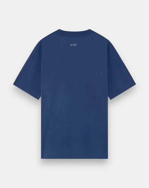 AUTRY Embroidered-logo T-shirt