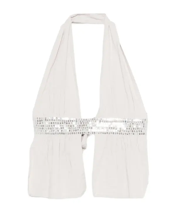 Gimaguas Infinito Embellished Halterneck Top