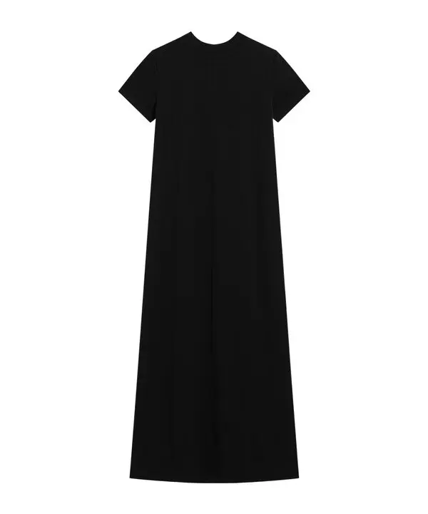 THE FRANKIE SHOP Short Sleeve Dress - Black
