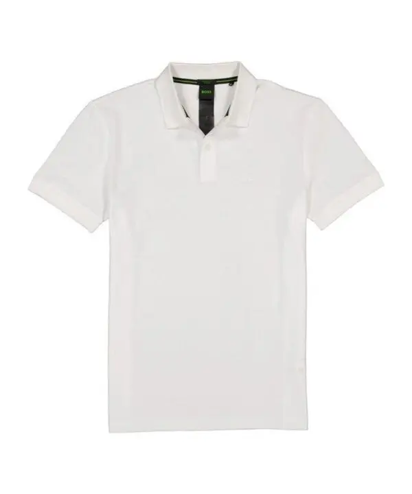 Hugo Boss Short Sleeved Logo Printed Polo Shirt - White