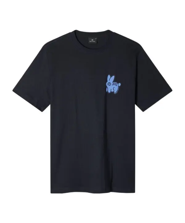 Paul Smith Bunny Print Crewneck T-shirt