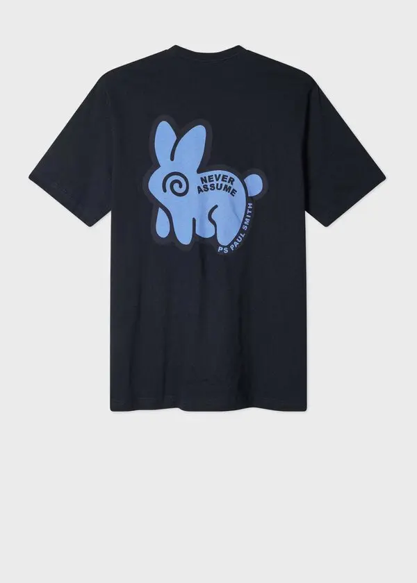 Paul Smith Bunny Print Crewneck T-shirt