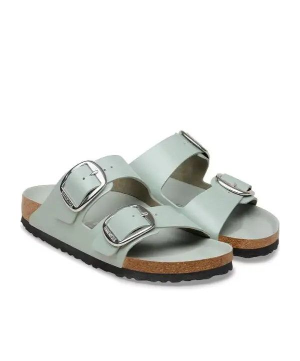 BIRKENSTOCK Arizona Big Buckle Sandals - Gray