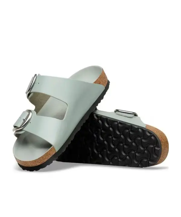 BIRKENSTOCK Arizona Big Buckle Sandals - Gray