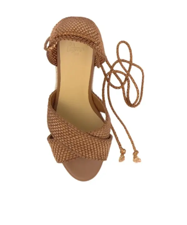 CastaÑer Round-toe Wedge Sandals